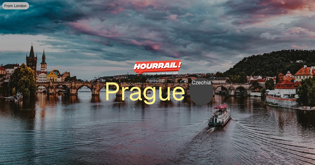From London to Prague without flying: our itineraries